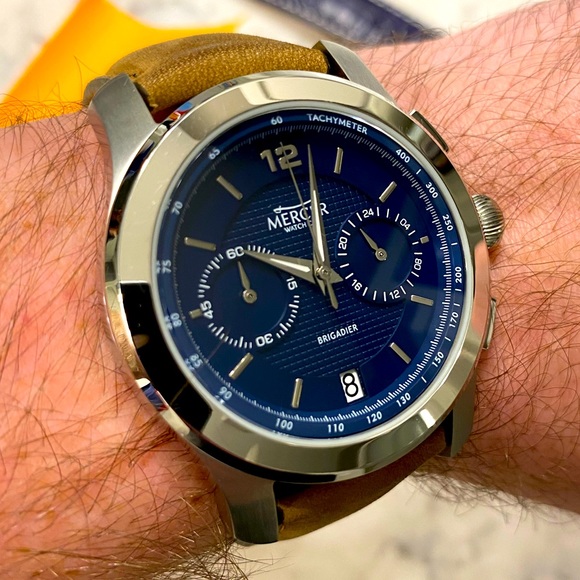 Mercer Watch Co. | Accessories | Mercer Brigadier Chronograph Rare 42mm ...